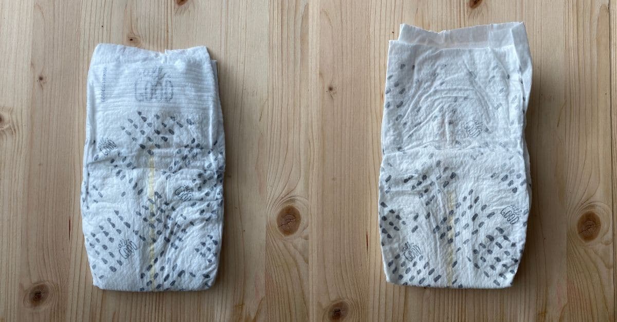 My Surprising Review on All Good Diapers with an Absorbency Test